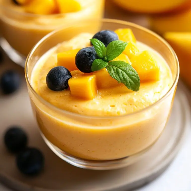 Tropical Bliss: Creamy Mango Delight Mousse - Friendlywell