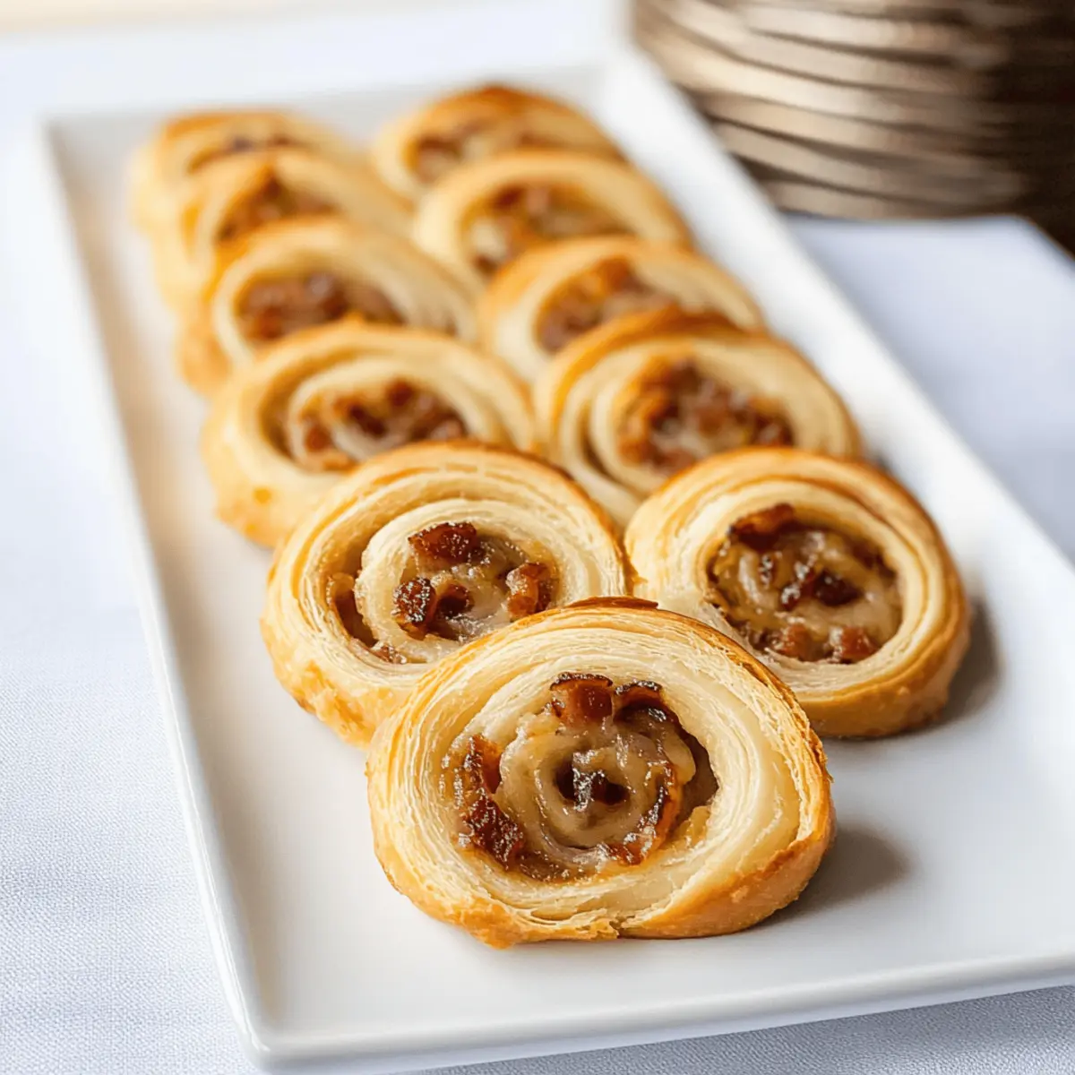 Ultimate Savory Palmiers with Bacon, Gruyère, and Caramelized Onions