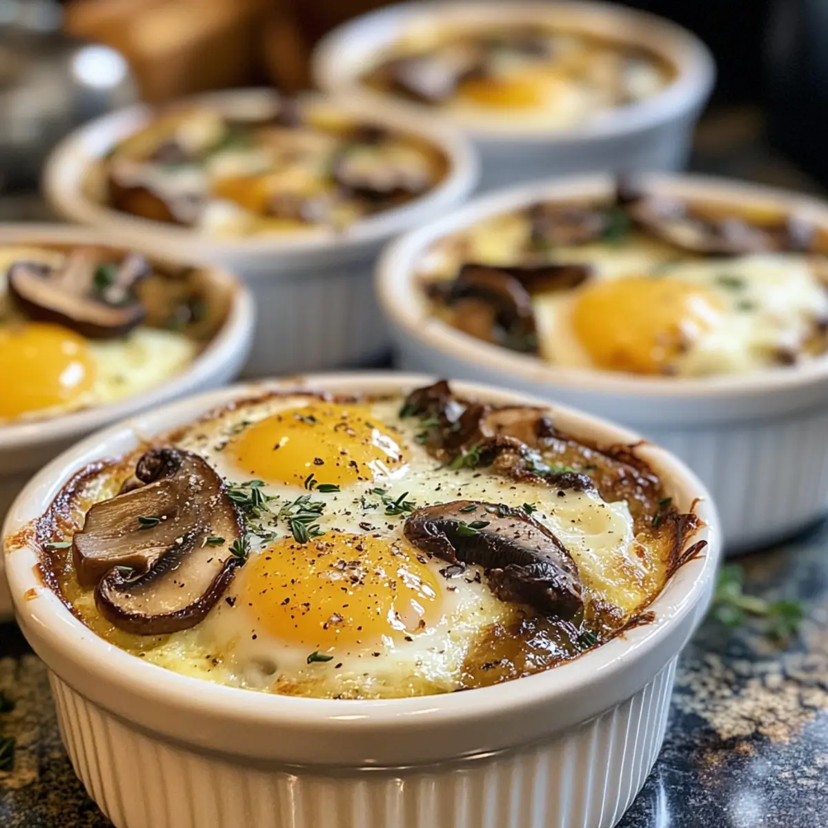 Irresistible Mixed Mushroom Egg Bakes: A Delicious Breakfast