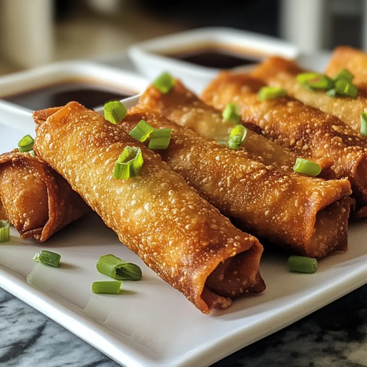 Crispy Tasty Teriyaki Chicken Egg Rolls You’ll Crave!